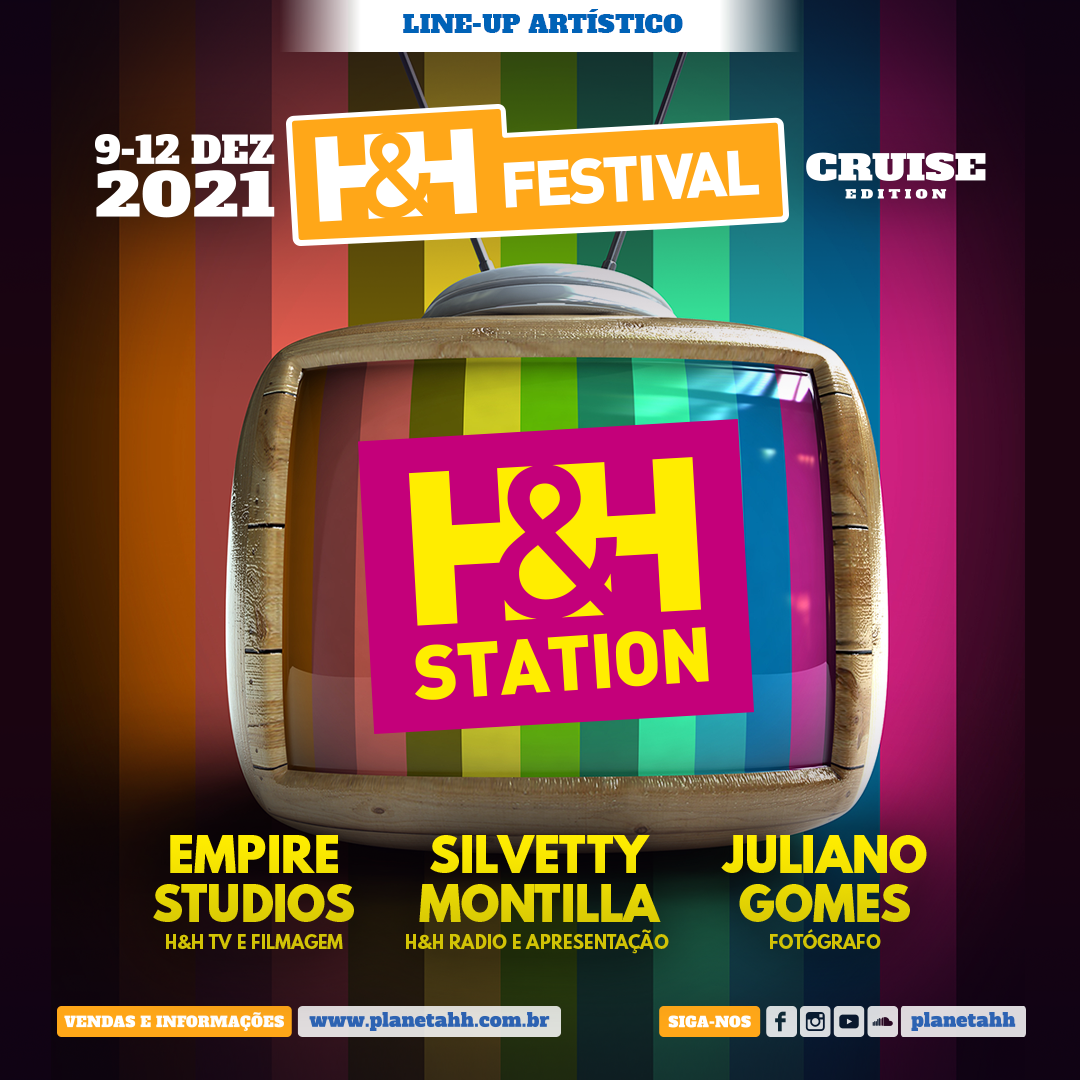 Line-up Artístico H&H Festival 2021 - Cruise Edition
